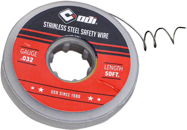 Stainless Steel Safety Wire 50 Ft - Action Offroad