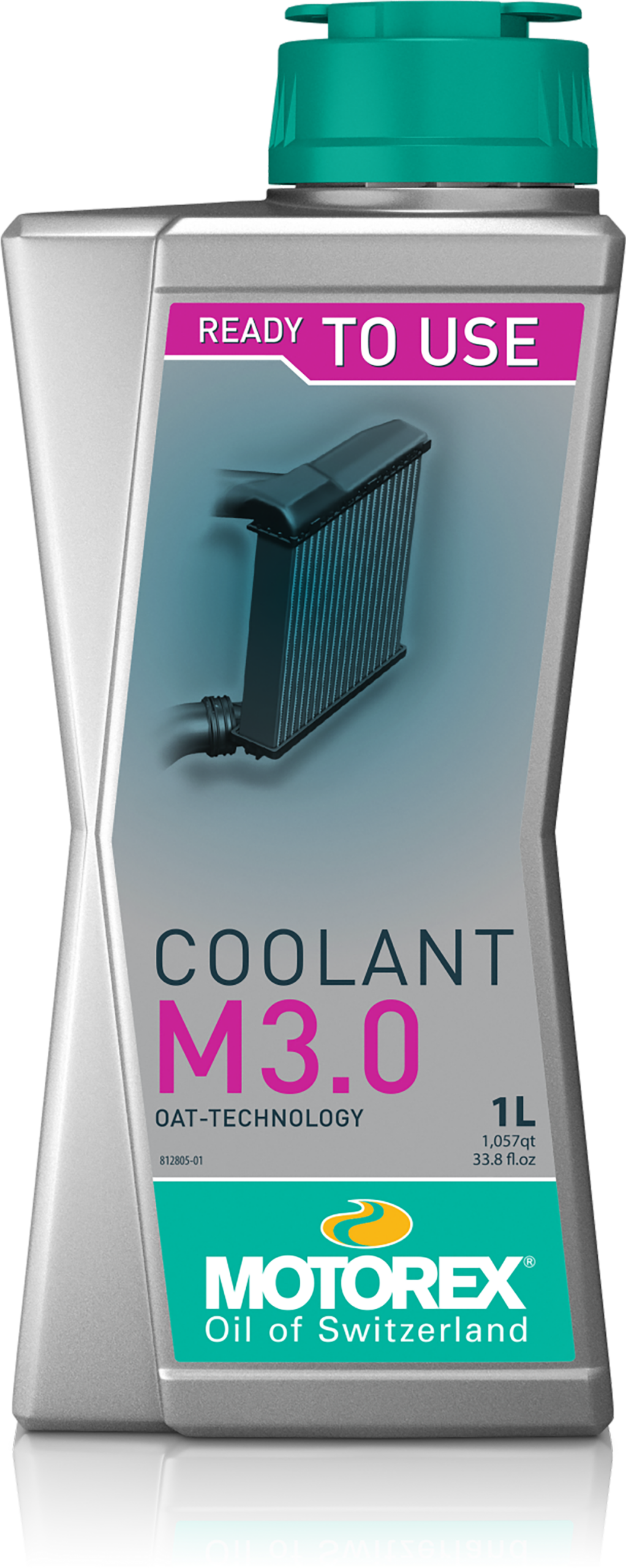 Motorex Coolant M3.0 Ready To Use 1L - Long-Life Ethylene Glycol ...